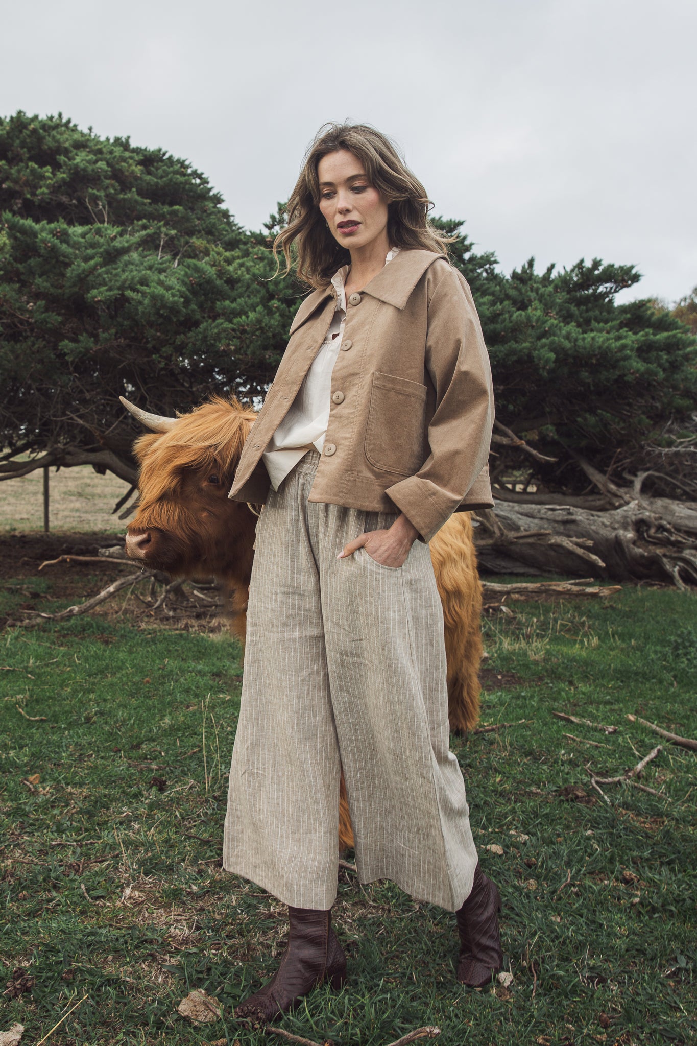 Oliver Pant | Elm Stripe