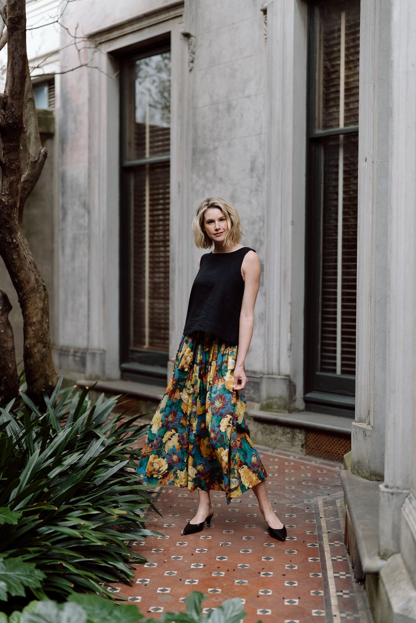 Ellis Shell Top | Black